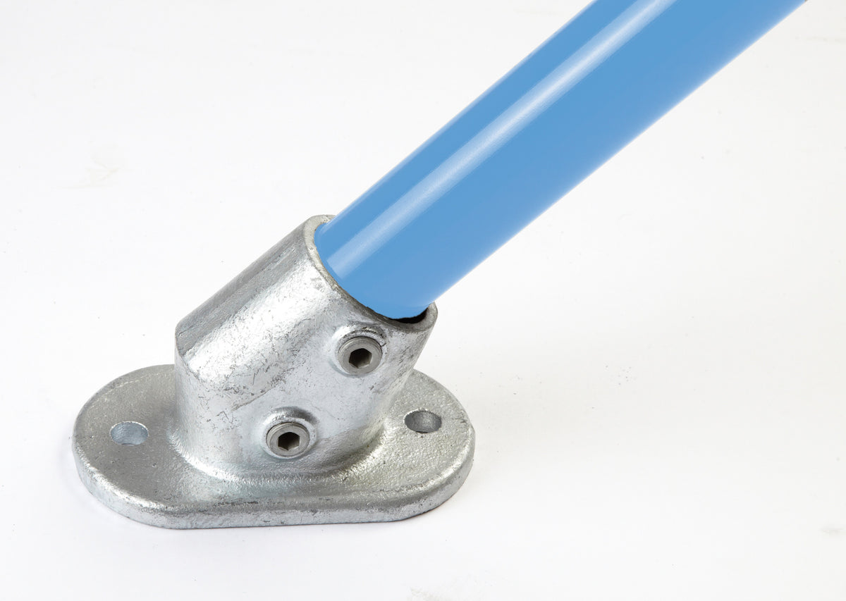 Sloped Railing Base Flange (30° to 45°) (48.3 mm / Size 8)
